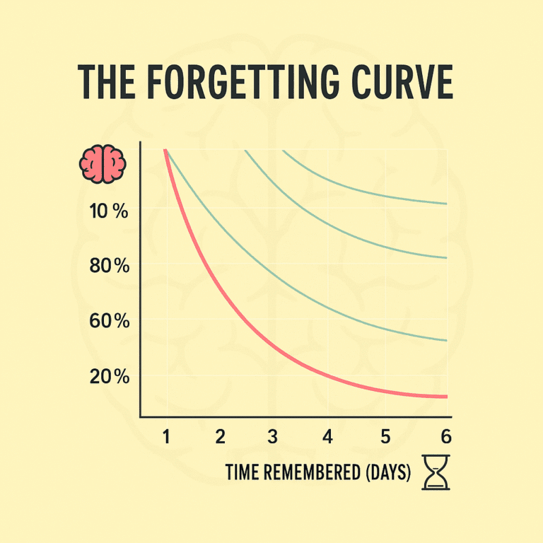 The Forgetting Curve: How to Beat It with Active Recall - MyspeedReading
